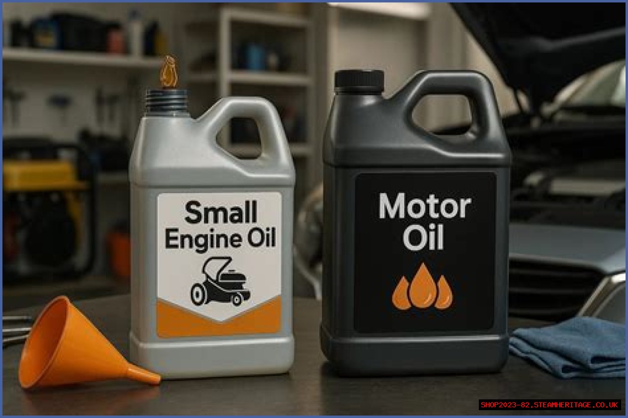 What is the difference between small engine oil and car oil?